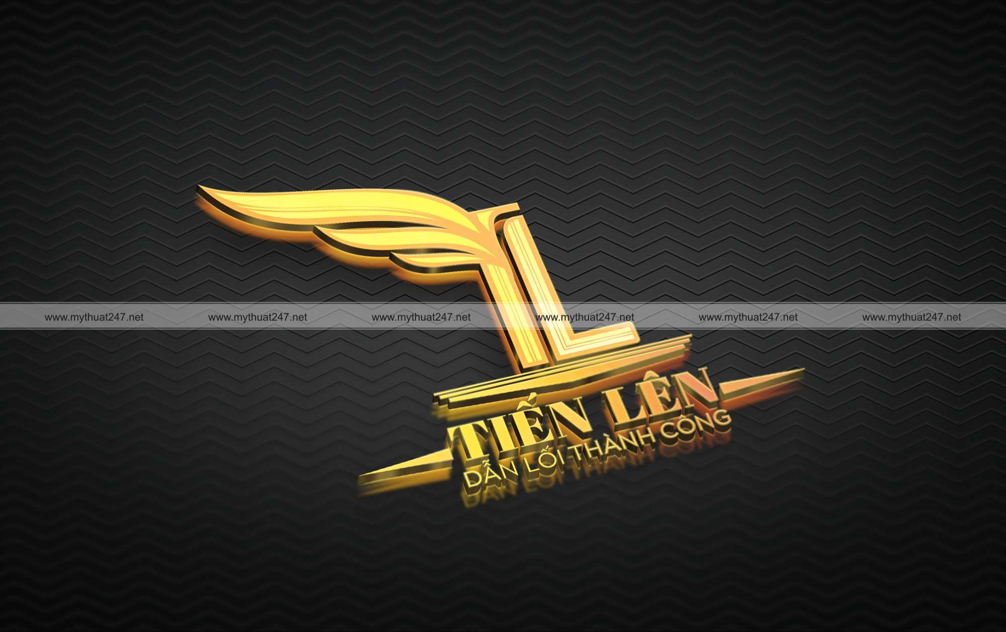Thiết kế logo công ty tnhh việc làm tiến lên