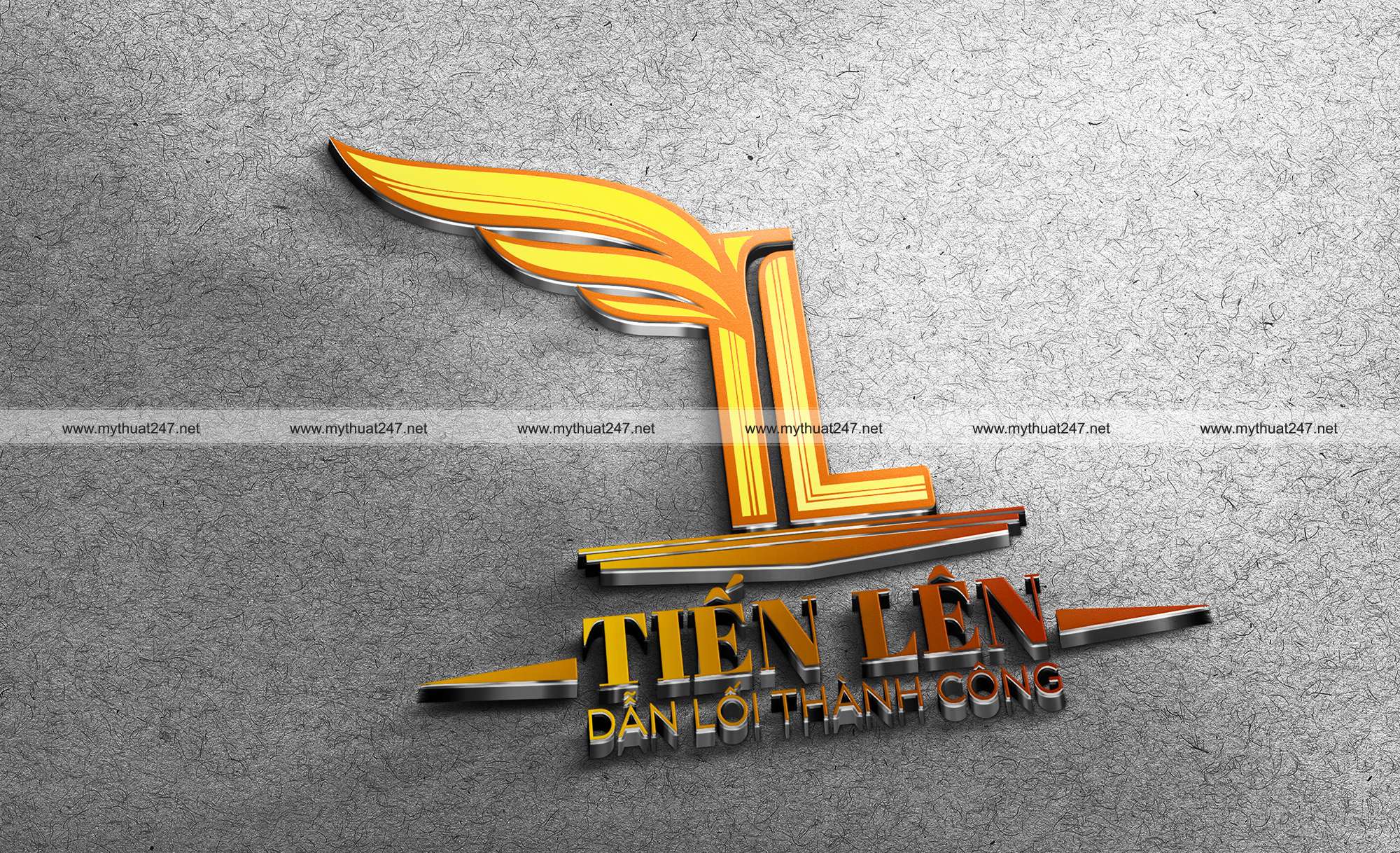 Thiết kế logo công ty tnhh việc làm tiến lên