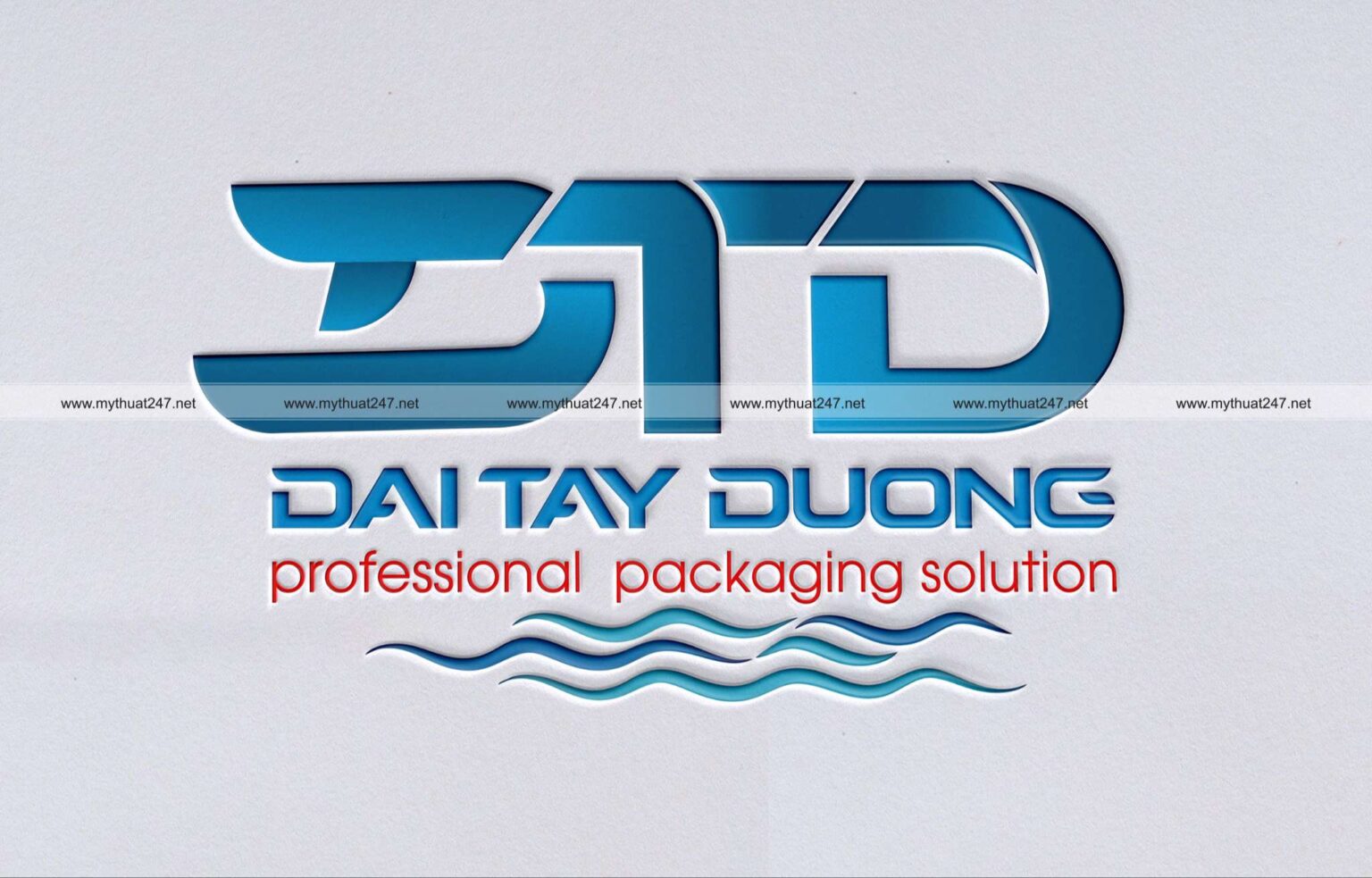 Thiết kế logo Công Ty Cp Sản Xuất Bao Bì Đại Tây Dương